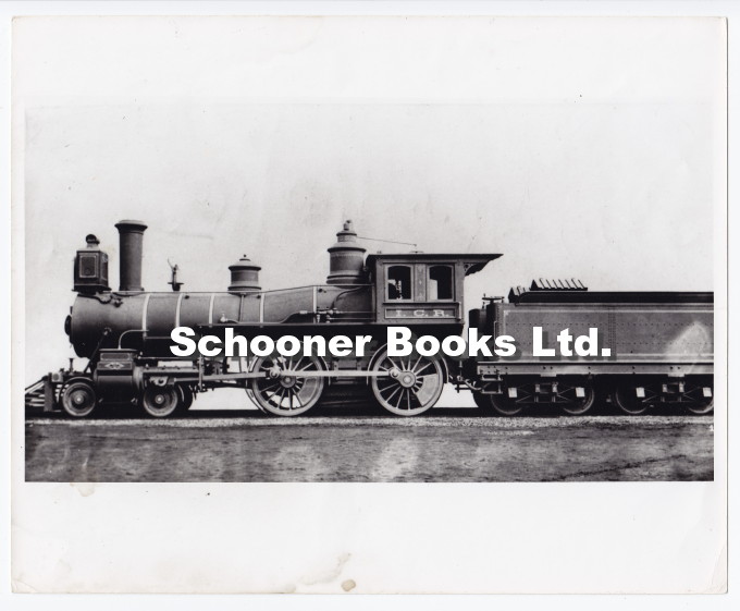 Canadian National Photograph of an Intercolonial Railway Locomotive