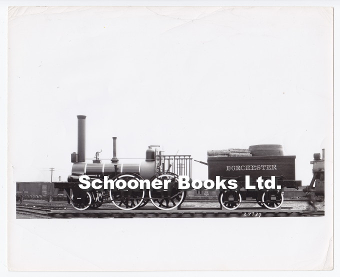 Canadian National Photograph of First Railway Locomotive in Canada ...
