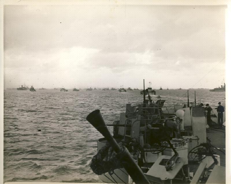 Collection of 8 Royal Canadian Navy photographs taken between Jan-June ...